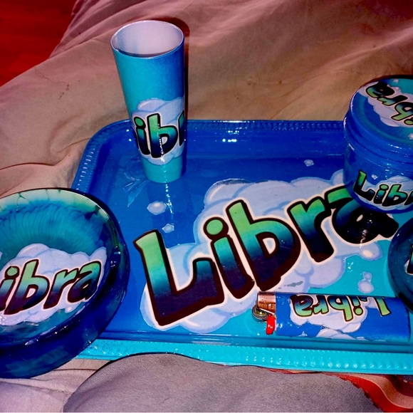 Other | Custom Libra Smoke Trays | Poshmark